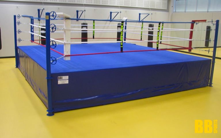 Photographies de dojos et salles de boxe installés par BB Sports