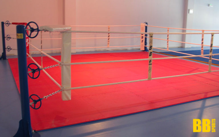 Photographies de dojos et salles de boxe installés par BB Sports