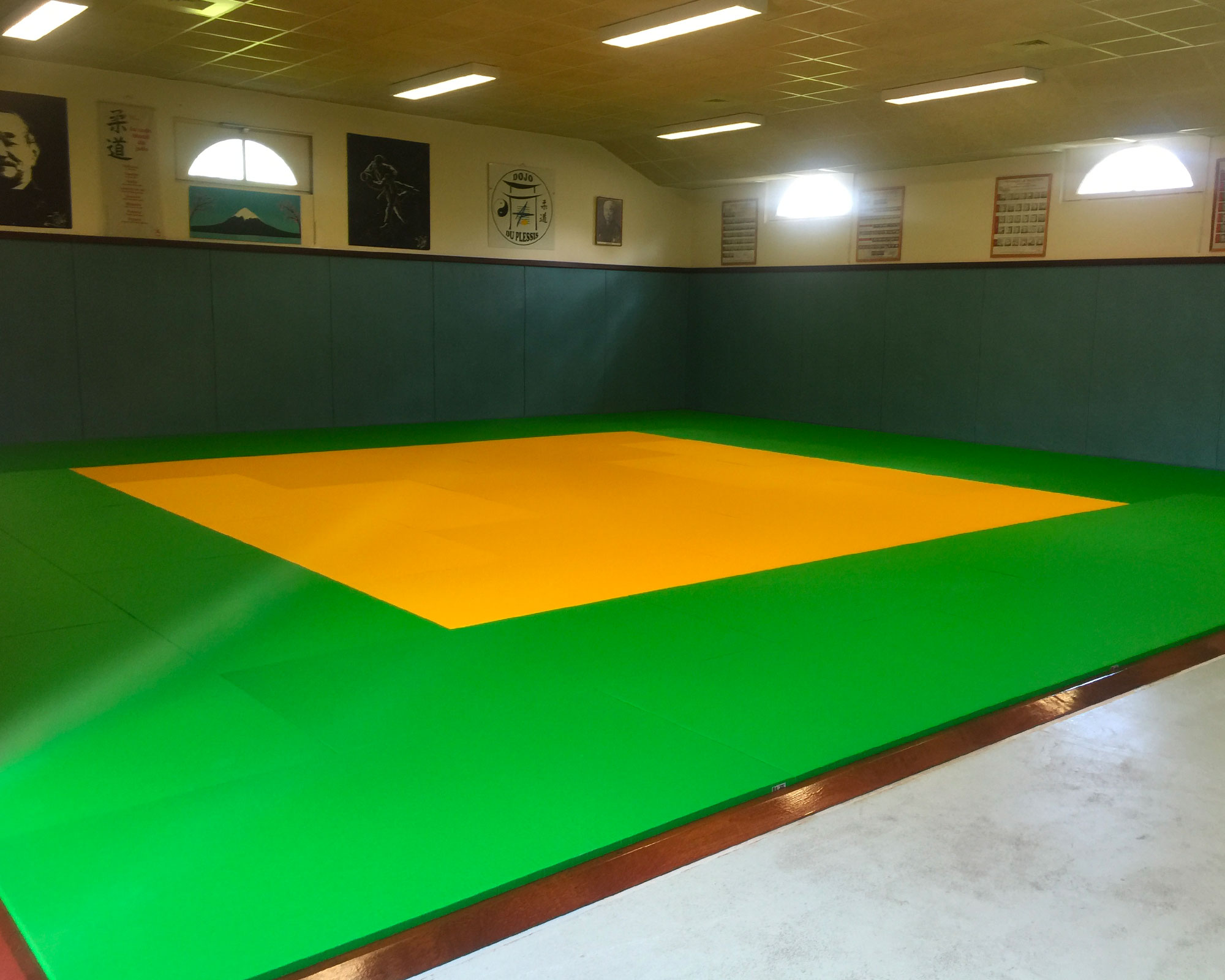 Installation de dojos d'arts martiaux publics et privés par BB Sports