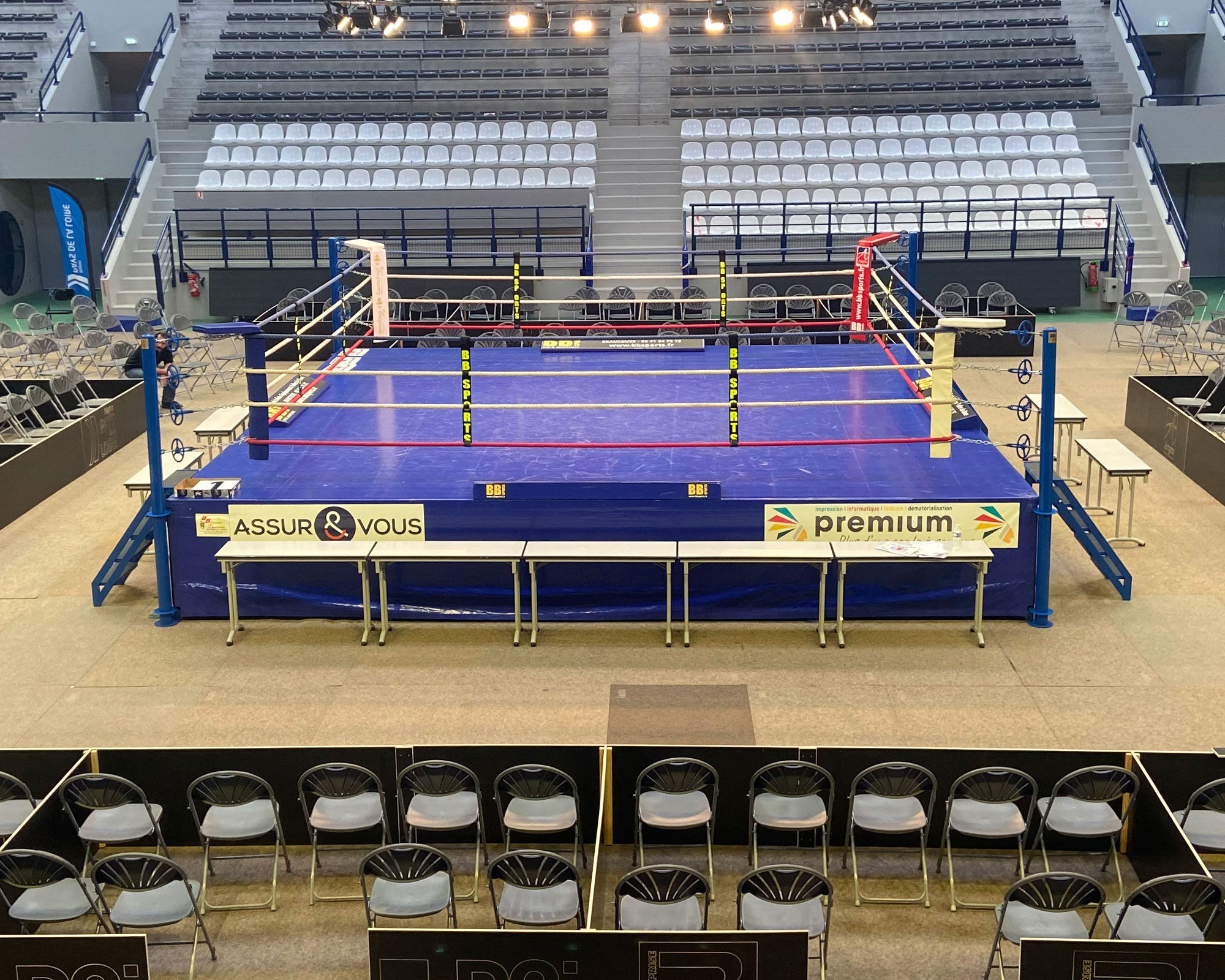 Achat et installation de rings boxe par le fabricant BB Sports